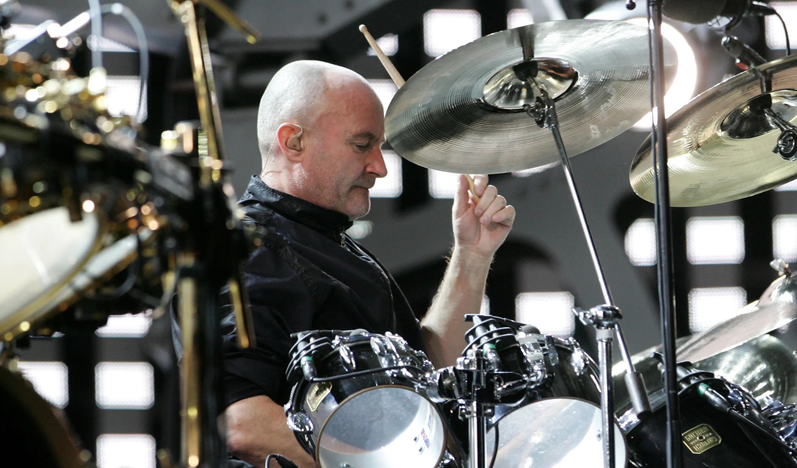 Phil Collins Reunites with His Classic Drum Kit After a Decade | TopHit ...